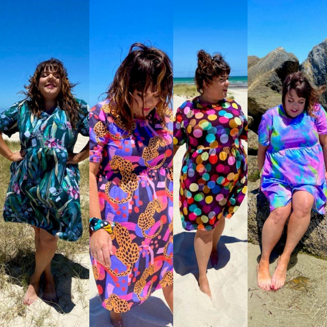 Short Sleeve Stretch Frocks – Curvature